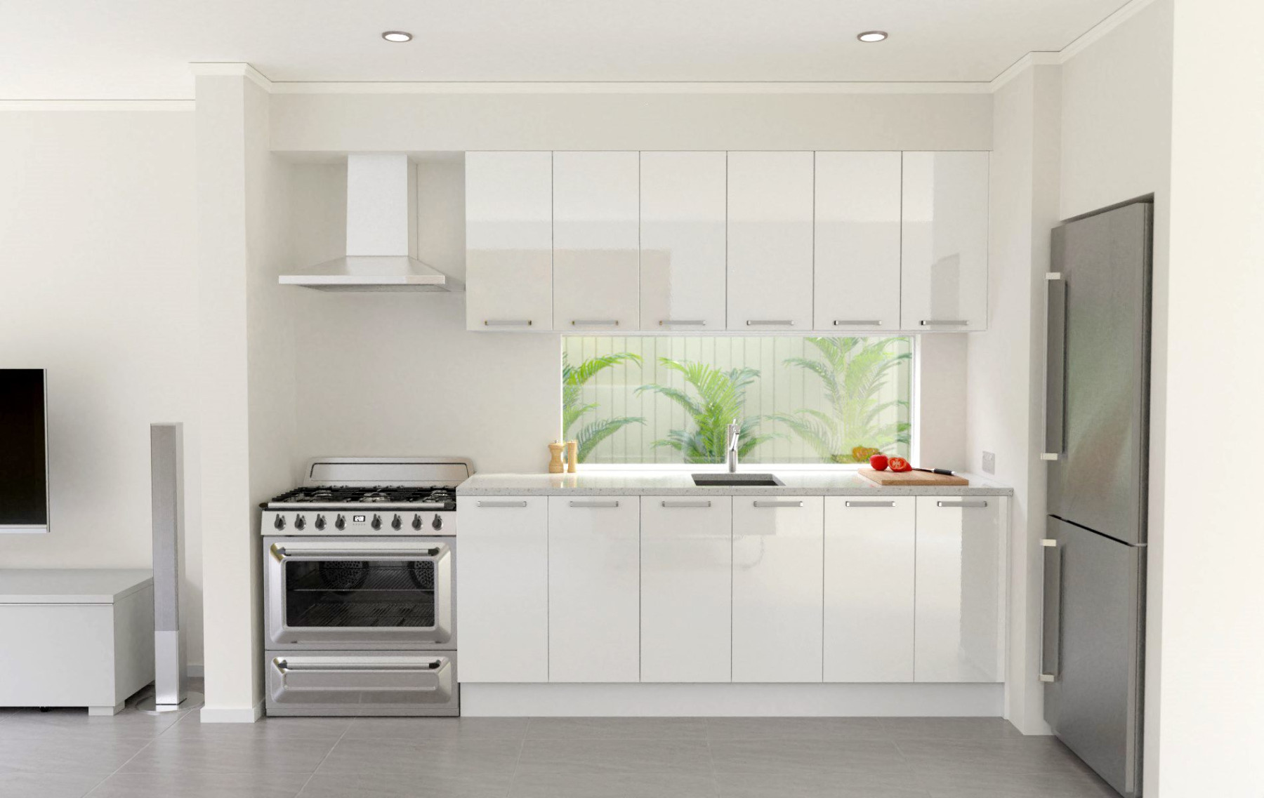 FLORENCE - 1800mm Kitchenette | Kitchen Cabinets and Stones